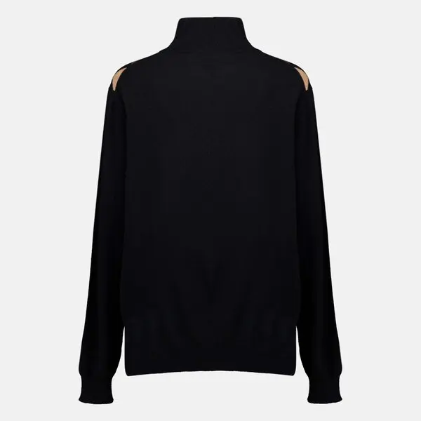 Miu Miu Argyle Zip Up Cardigan