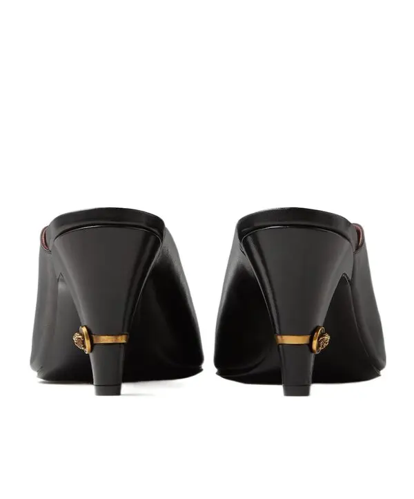 Versace Sculpted Heeled Mules