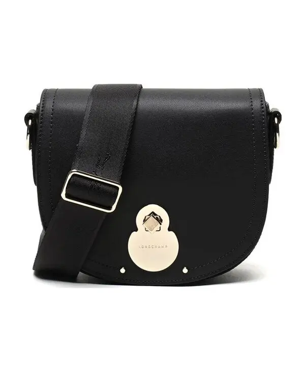 Longchamp Metal Clasp Shoulder Bag