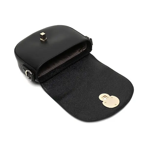 Longchamp Metal Clasp Shoulder Bag