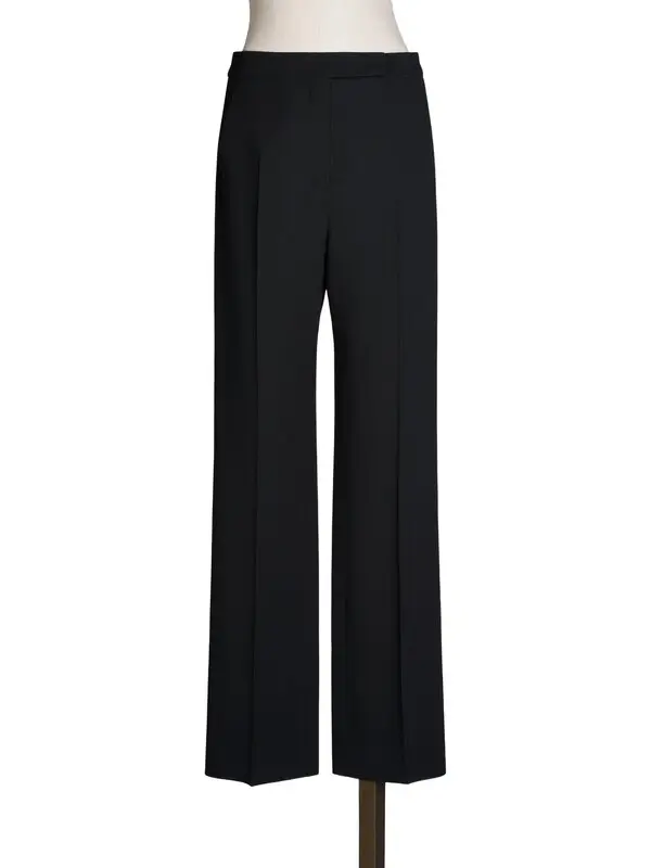 Max Mara Pressed-crease Wide-leg Trousers