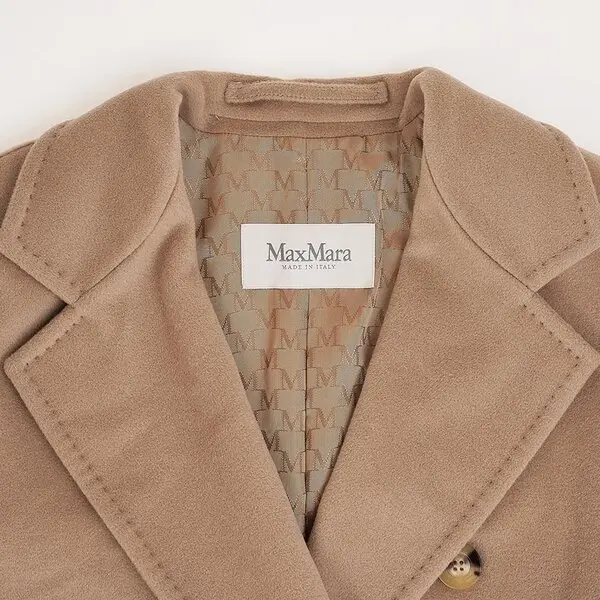 Max Mara Long Sleeve Belted Coat - No
