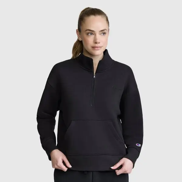 Champion Fleece Mockneck Quarter-zip