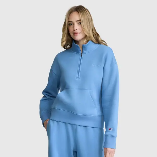 Champion Fleece Mockneck Quarter-zip