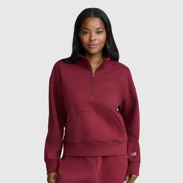 Champion Fleece Mockneck Quarter-zip