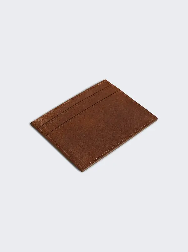 Balenciaga Credit Card Holder Caramel