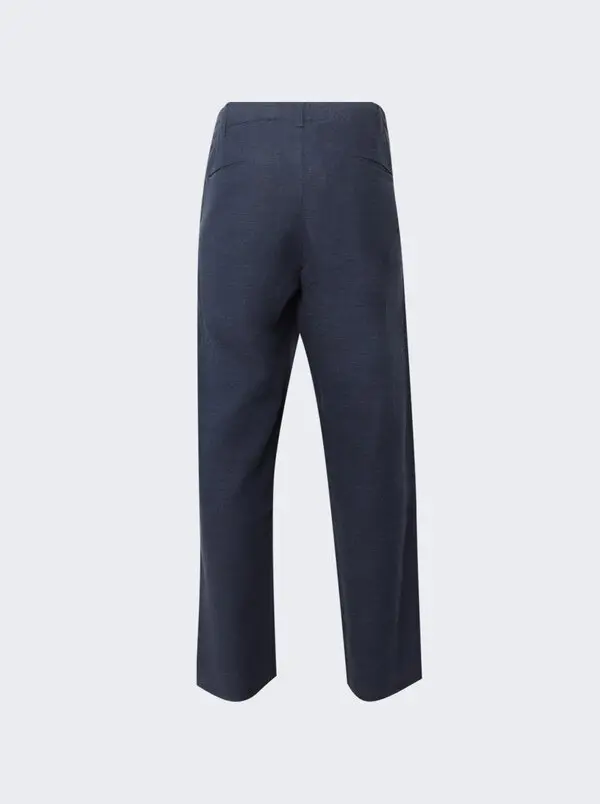 BAZISZT Sesame Embroidered Pants Blue