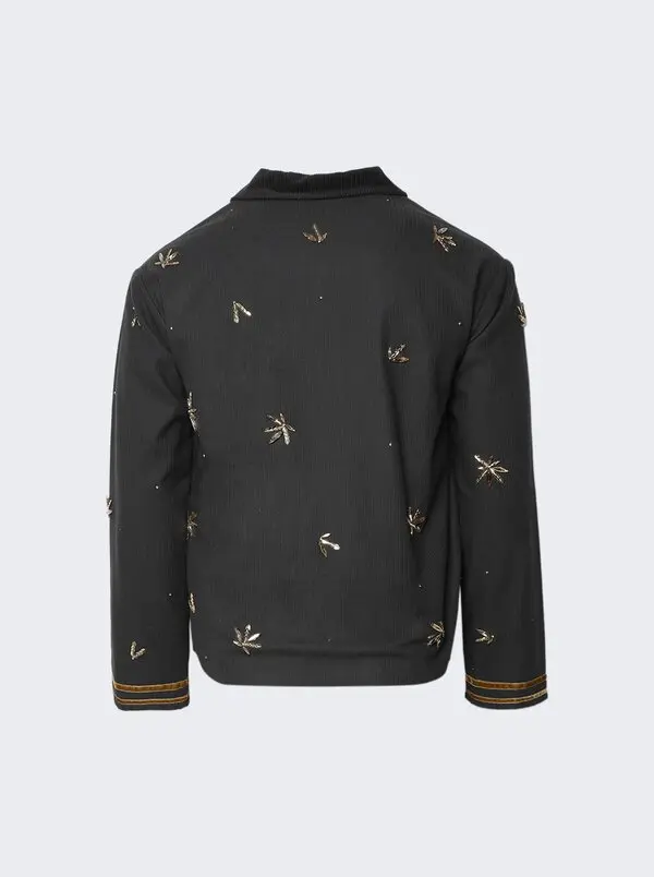 BAZISZT Baziiszt Plomb Jacket With Sequin Embellishments