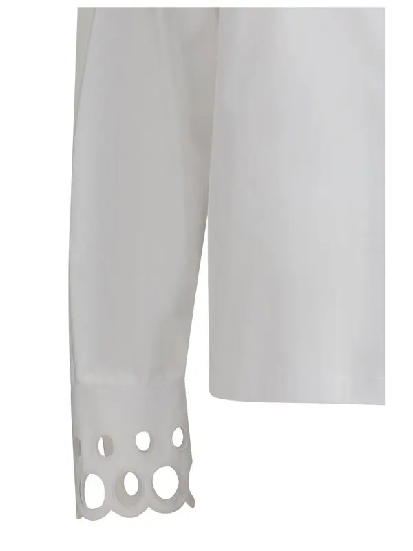 Max Mara Cotton Poplin Shirt
