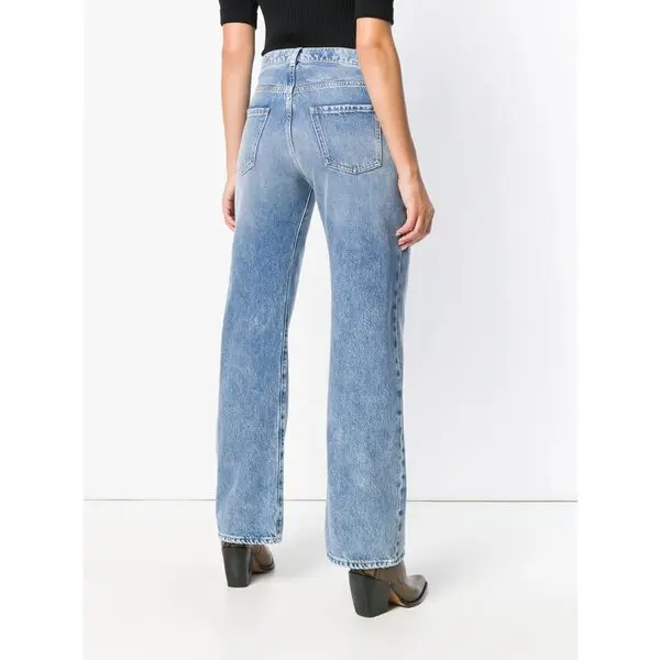 MAISON MARGIELA Straight-leg Stonewashed Jeans - Blue