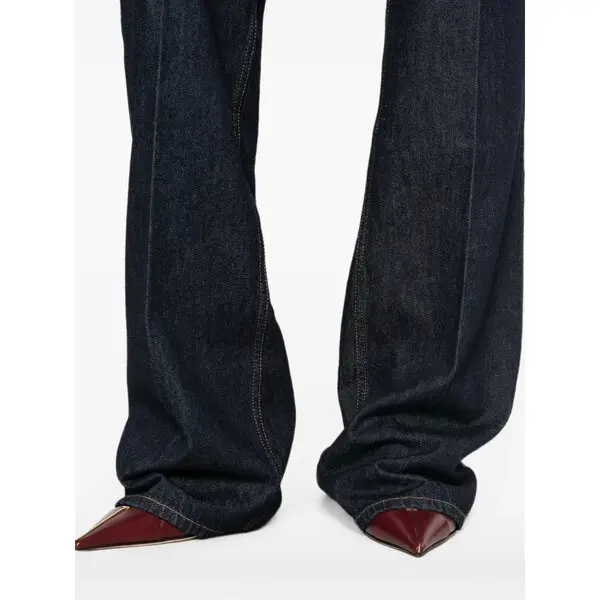 Saint Laurent Denim Wide-leg Jeans
