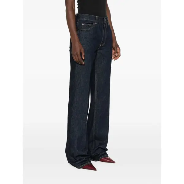 Saint Laurent Denim Wide-leg Jeans