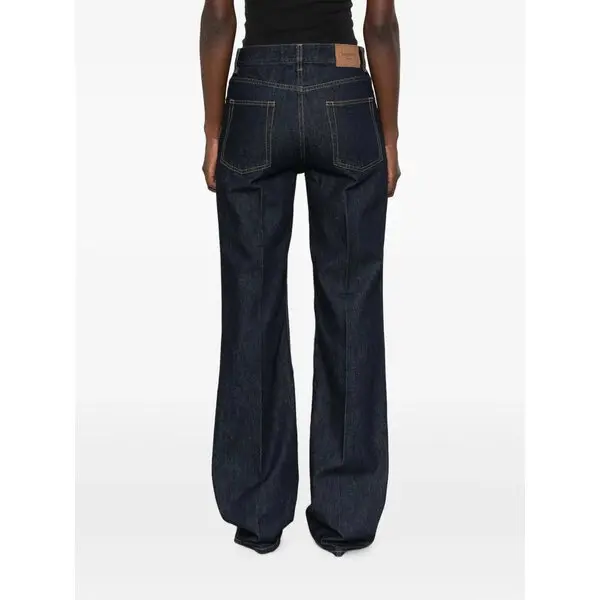 Saint Laurent Denim Wide-leg Jeans