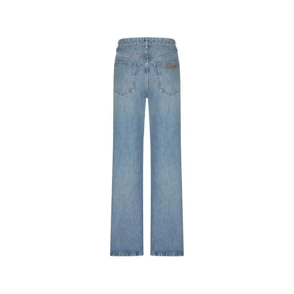 Miu Miu Denim Straight-leg Jeans