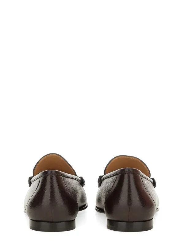 Chloé Leather Loafers - Brown
