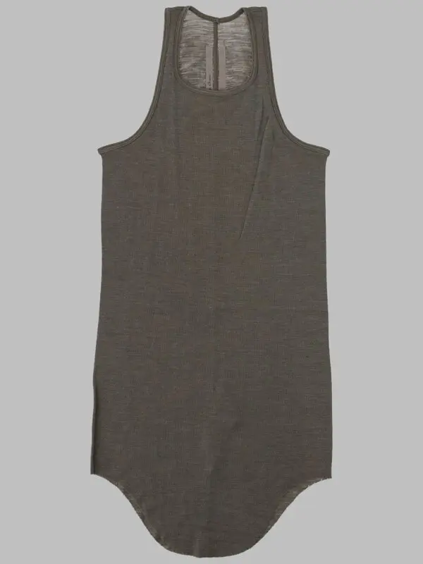 Rick Owens Ribbed Tank Top - Multicolor