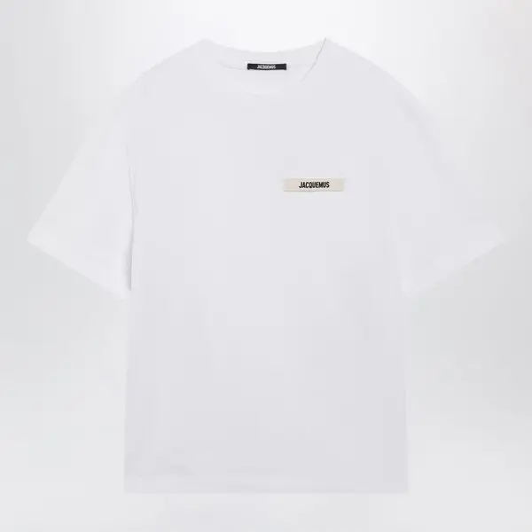 Jacquemus T-shirt With Grosgrain Logo