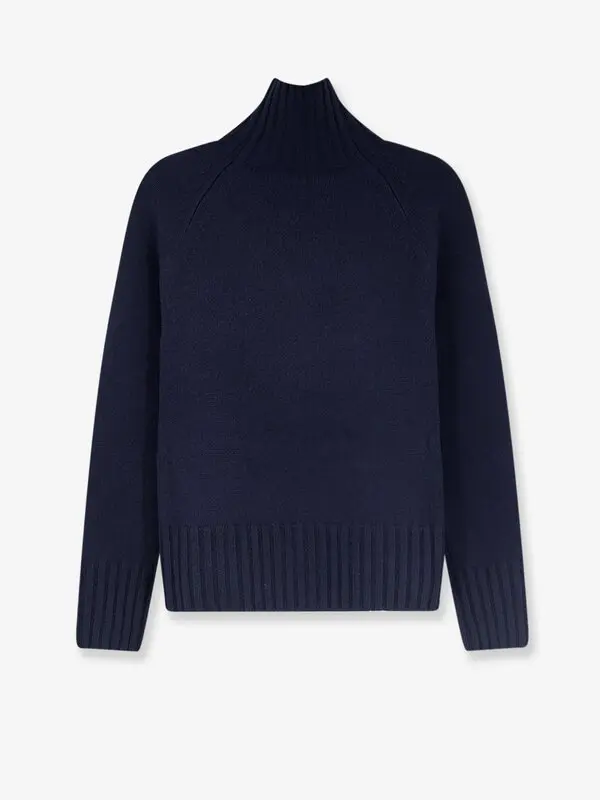 Max Mara Wool And Cashmere Turtleneck Sweater - Multicolor