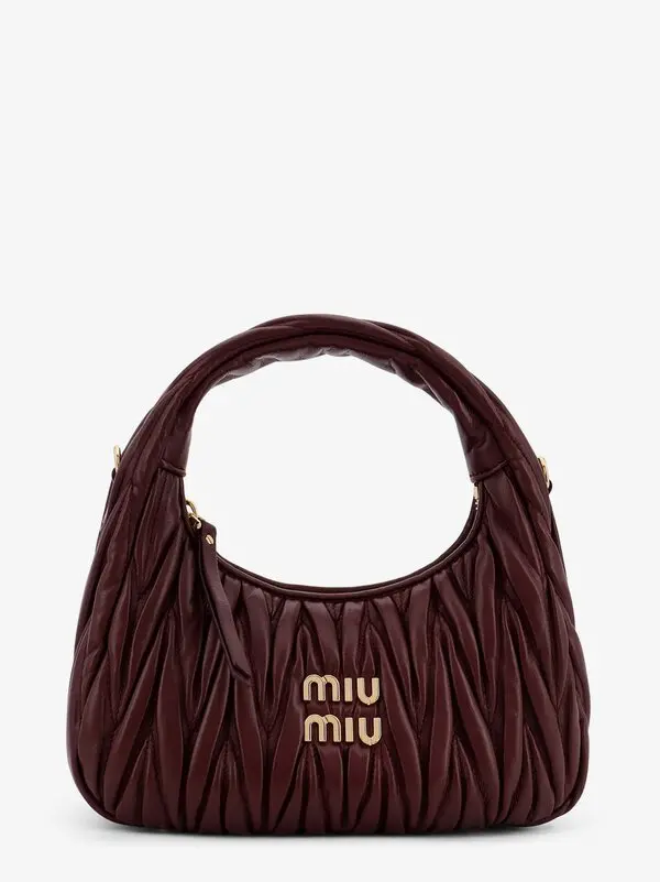 Miu Miu Wander Quilted Leather Shoulder Bag - Multicolor