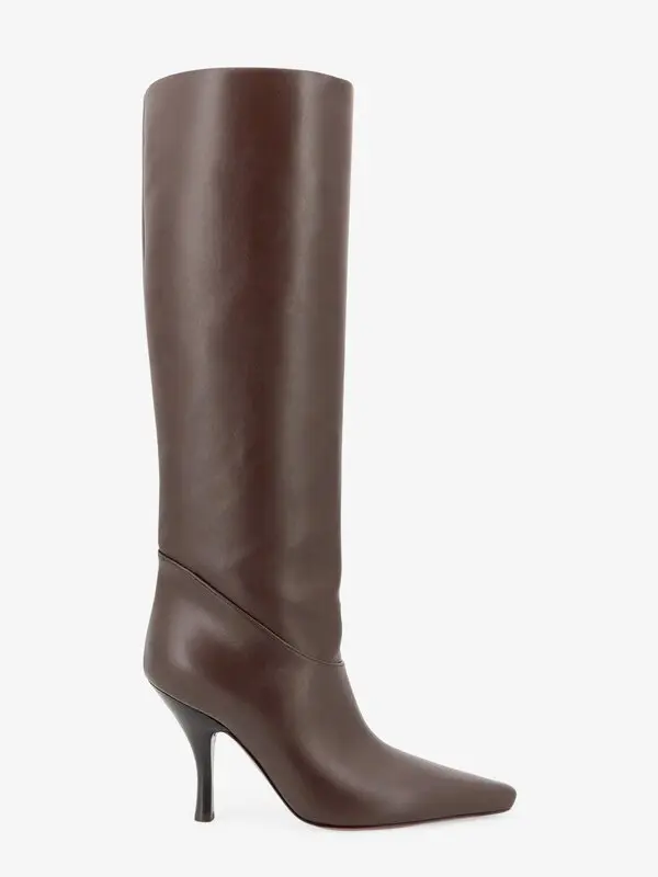 Paris Texas Rose 95 Leather Boots - Multicolor