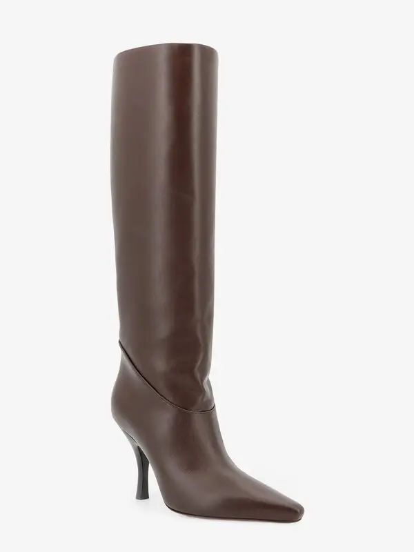 Paris Texas Rose 95 Leather Boots - Multicolor