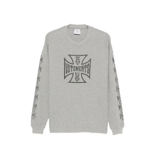 Vetements Grey T-shirts & Vests T-shirts