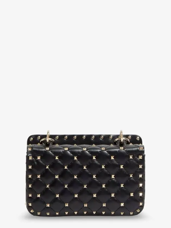 Valentino Garavani Rockstud Spike Leather Shoulder Bag - Multicolor