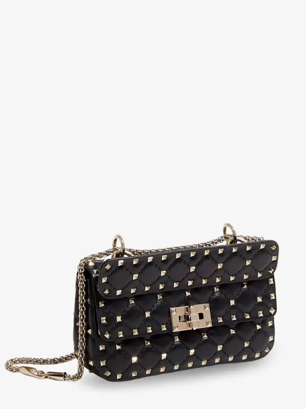 Valentino Garavani Rockstud Spike Leather Shoulder Bag - Multicolor