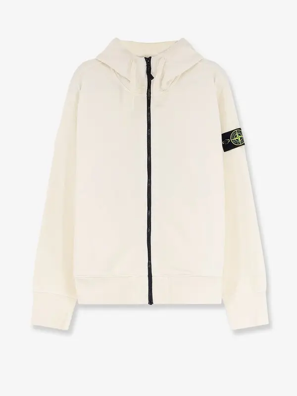 Stone Island Oversized Organic Cotton Hoodie