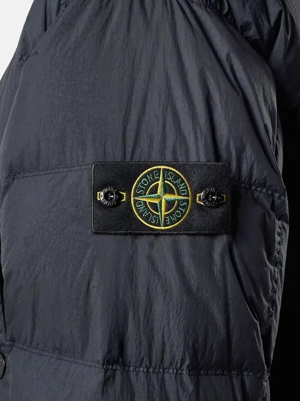 Stone Island Garment Dyed Crinkle Reps Ny Down Jacket