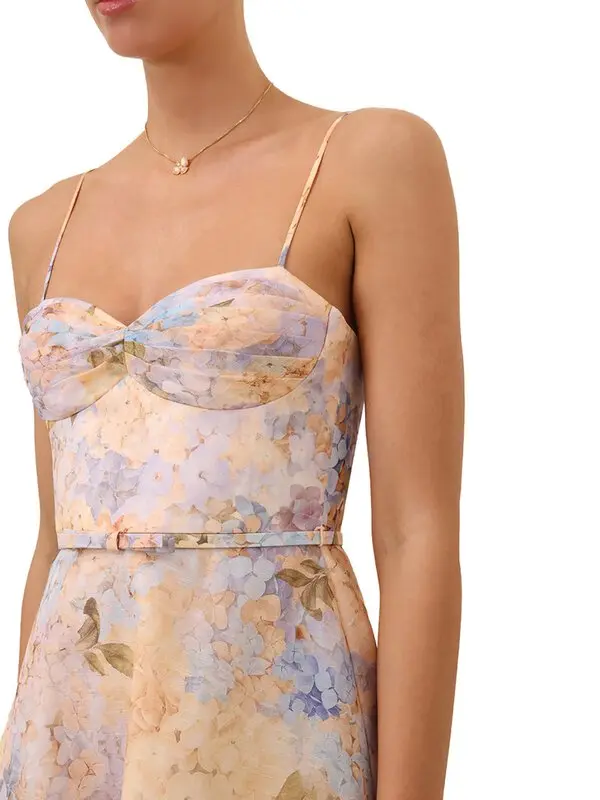 Zimmermann Valiant Tucked Midi Dress