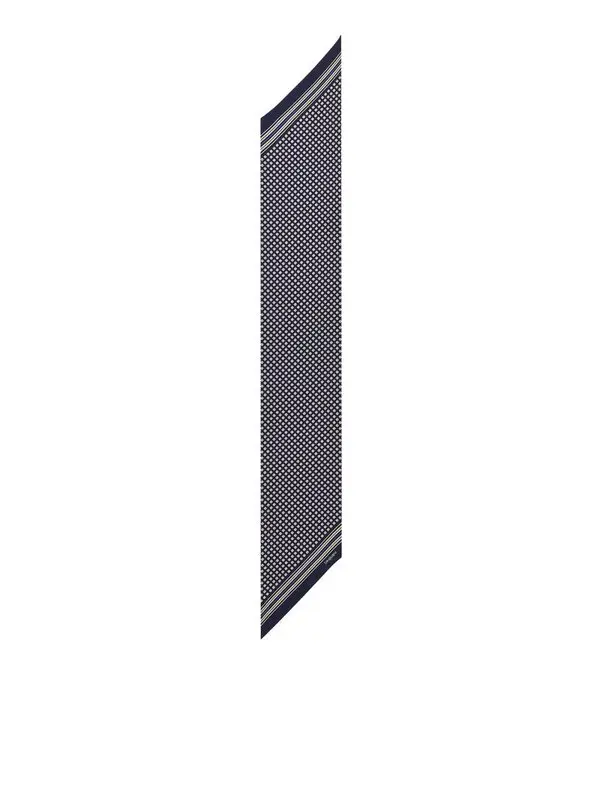 Saint Laurent Silk Twill Lavallière Scarf