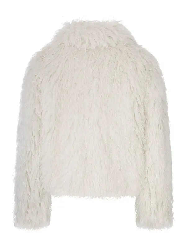 Tagliatore Short Curly Sheepskin Jacket