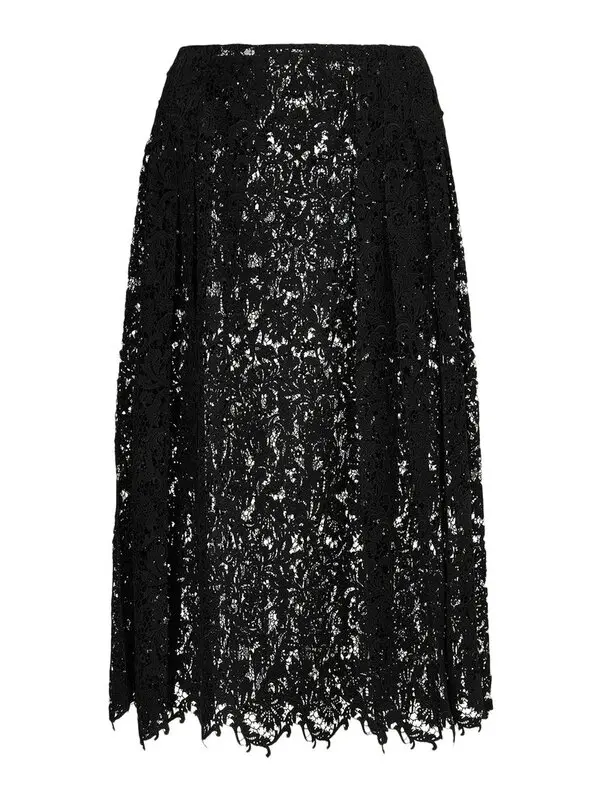 Fendi Macrame Lace Skirt