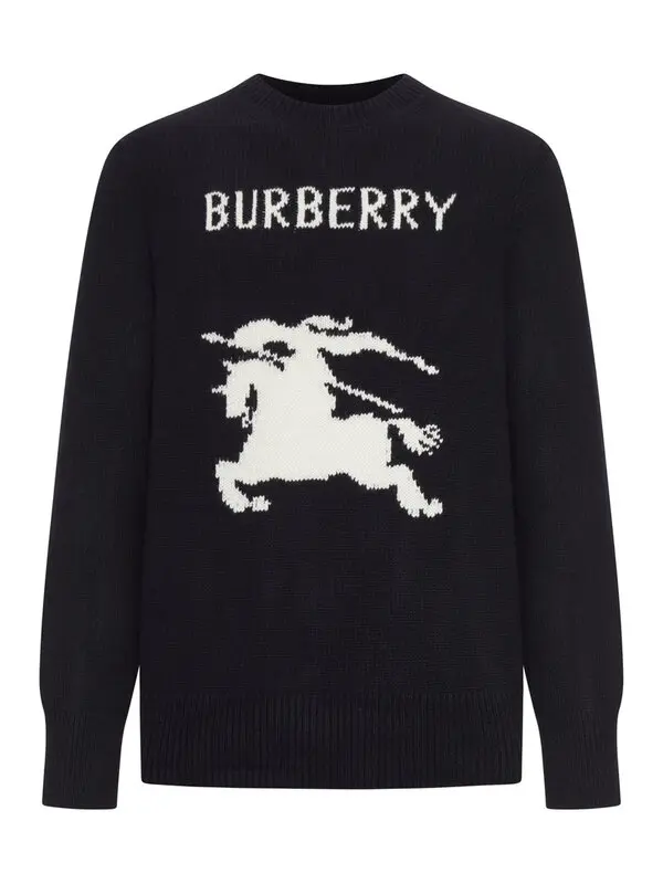 Burberry Wool And Cashmere Pullover With Ekd