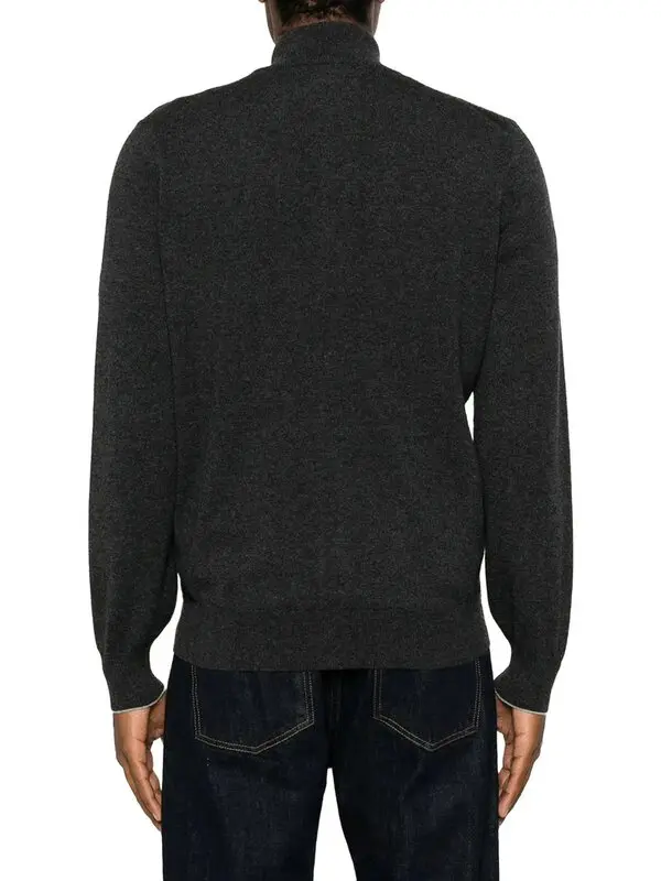 Brunello Cucinelli Cashmere Zip-up Cardigan