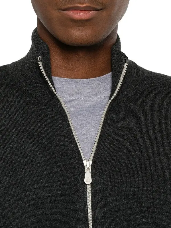 Brunello Cucinelli Cashmere Zip-up Cardigan