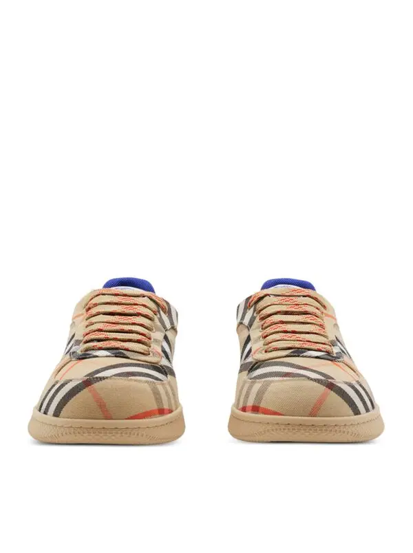 Burberry Checked Box Sneakers