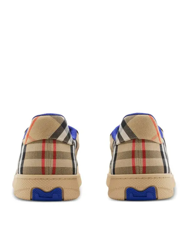 Burberry Checked Box Sneakers