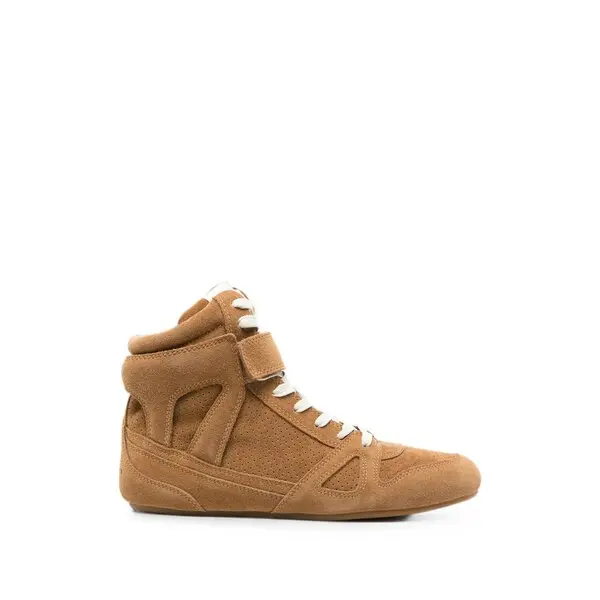 Isabel Marant Étoile Suede High-top Trainers - Brown