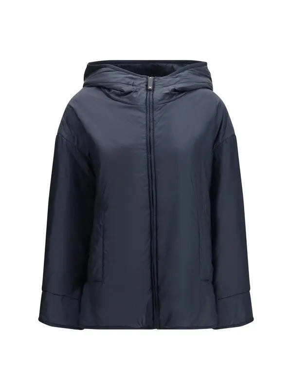 Max Mara Oversized Padded Jacket - Blue