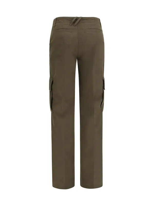 Burberry Gabardine Cargo Trousers