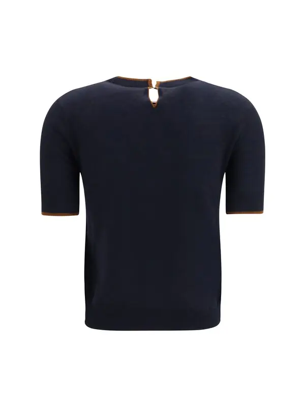 Max Mara Silk And Wool T-shirt
