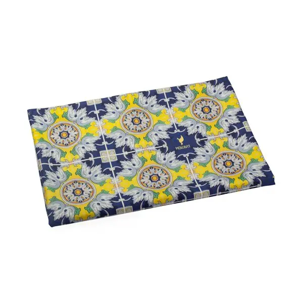 MOKAVIT Blue / Yellow Capri Tablecloth