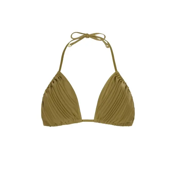 THAYNNE SWIMWEAR Trancoso Bikini Top - Green