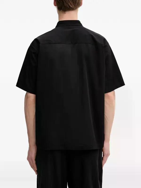 BEAMS Tech Zip-pocket Short-sleeved Shirt