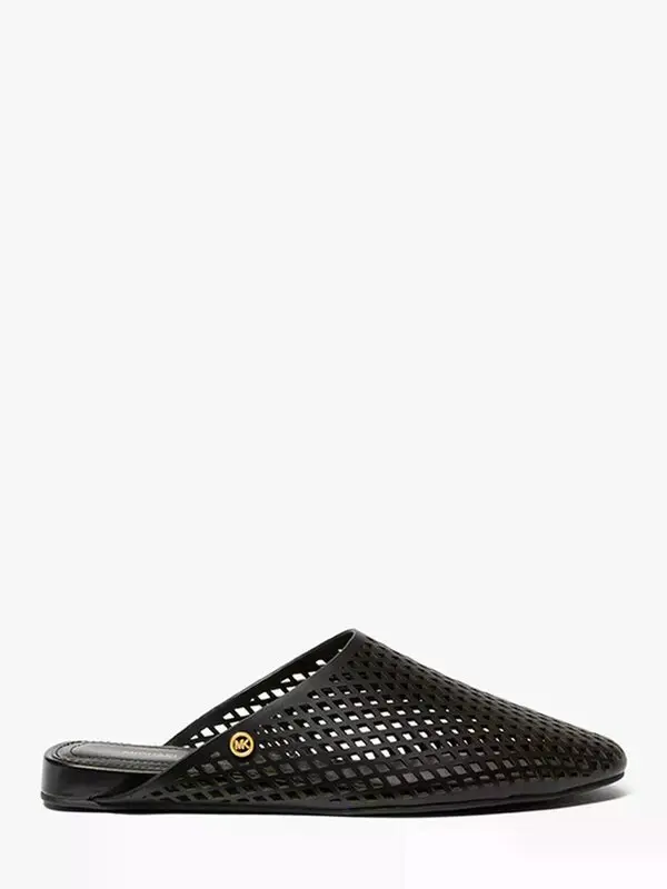Michael Kors Cady Perforated Leather Mules
