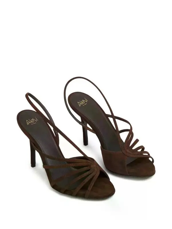 ALEVI MILANO Star Strappy Slingback Pumps