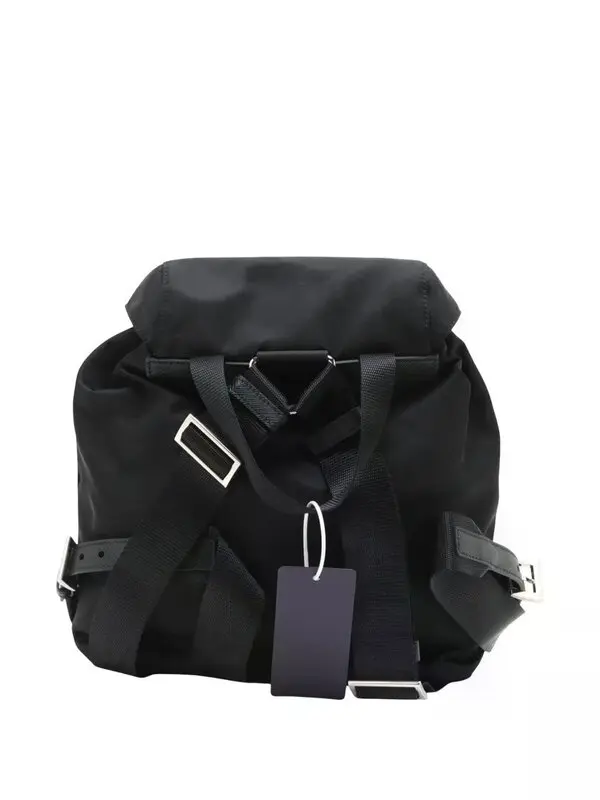 Prada 2013-2026 Saffiano Trimmed Tessuto Backpack