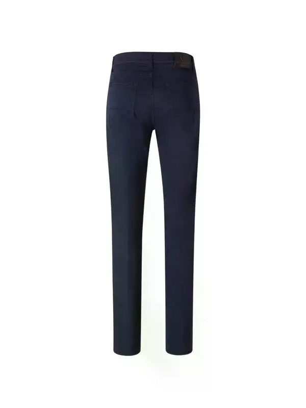 RICHARD J. BROWN Milano Logo-patch Straight-leg Jeans